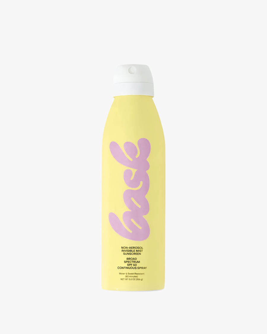 Bask Non-Aerosol Invisible Mist SPF 50 Spray – CityPickle