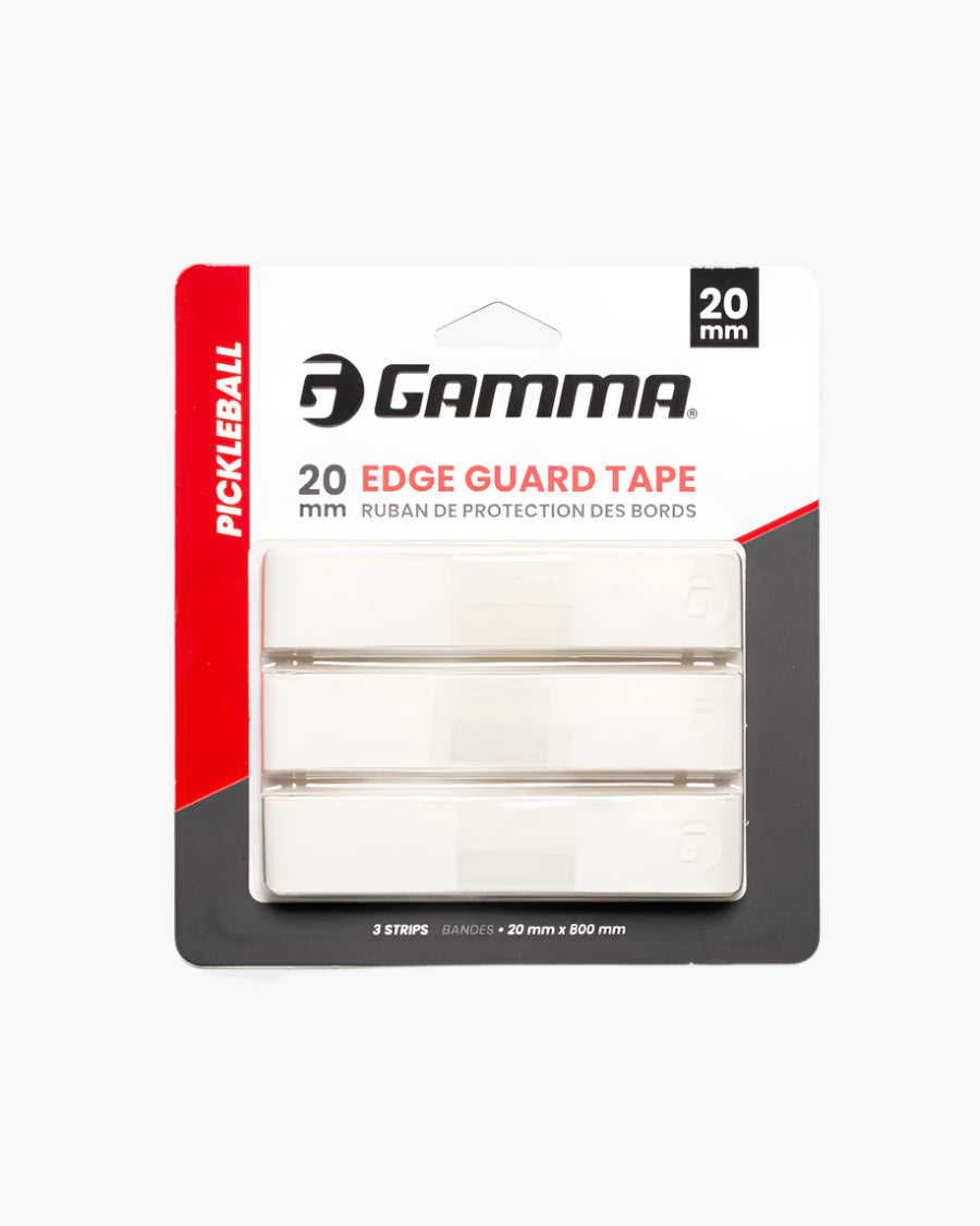 Gamma 20 mm Pickleball Paddle Edge Guard Tape - White – CityPickle